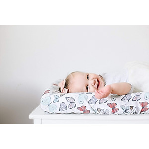 Copper Pearl Premium Knit Changing Pad Cover Soft, Stylish, and Universal Fit for All Standard Diaper Changing Pads, Trendy Design Changing Pad Covers, Dot