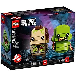 LEGO BrickHeadz Peter Venkman & Slimer 41622 Building Kit (228 Piece) (Amazon Exclusive)