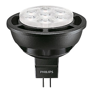 PHILIPS 454546 (10 Pack) 6.5 Watt MR16 LED Dimmable WarmGlow 2200K-2700K 35 Degree Flood Light Bulb