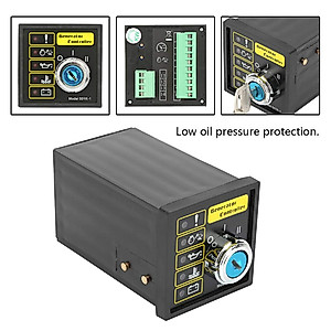 Generator Controller, DSE501K Generator Electronic Controller Start Module Control Panel Manual Start & Stop Module