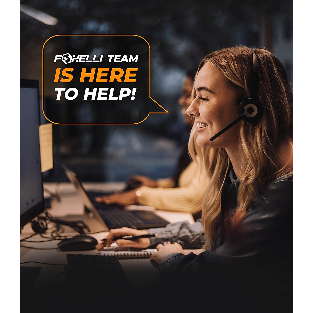 Foxelli Hiking Poles – Lightweight & Collapsible with Comfortable Cork Grips, Easily Adjustable for All Heights, Includes Carry Bag and Accessories