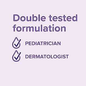 Johnson's Baby Bedtime Moisturizing Body Cream, Relaxing Aromas, Night Time Baby Massage Cream for Dry Skin Relief, Hypoallergenic, No Parabens, Phthalates or Dyes, 8 fl. oz