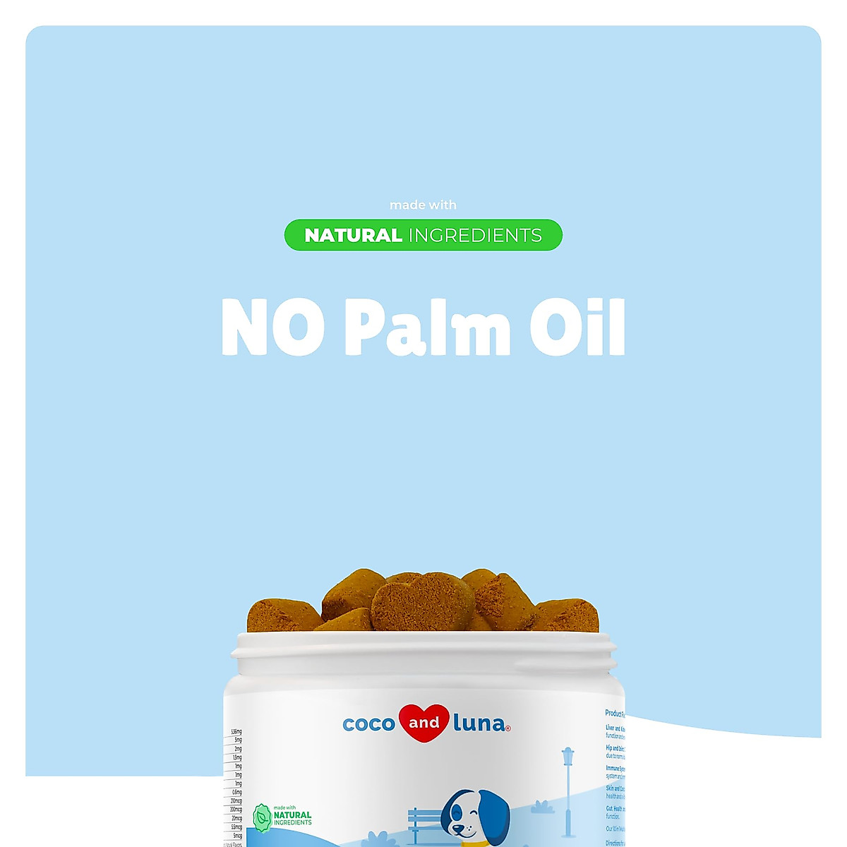 10 in 1 Multivitamin for Dogs - 90 Soft Chews - Hip and Joint Support with Glucosamine and Chondroitin - Cod Liver Oil & Vitamins with Coq10 for Skin & Heart Health, Gut & Immune Support