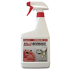Summit 014-12 Permacide P-1 Bedbug Killer Ready-to-Use, 1-Quart