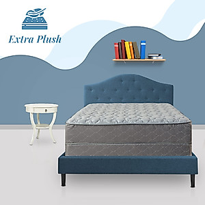 Greaton 11" Plush Foam Encased Mattress with 8" Box Spring, Premium Bed Mattresses Provide Perfect Body Support and Ultimate Comfort, Durable Supporting Internal Structure, Full XL