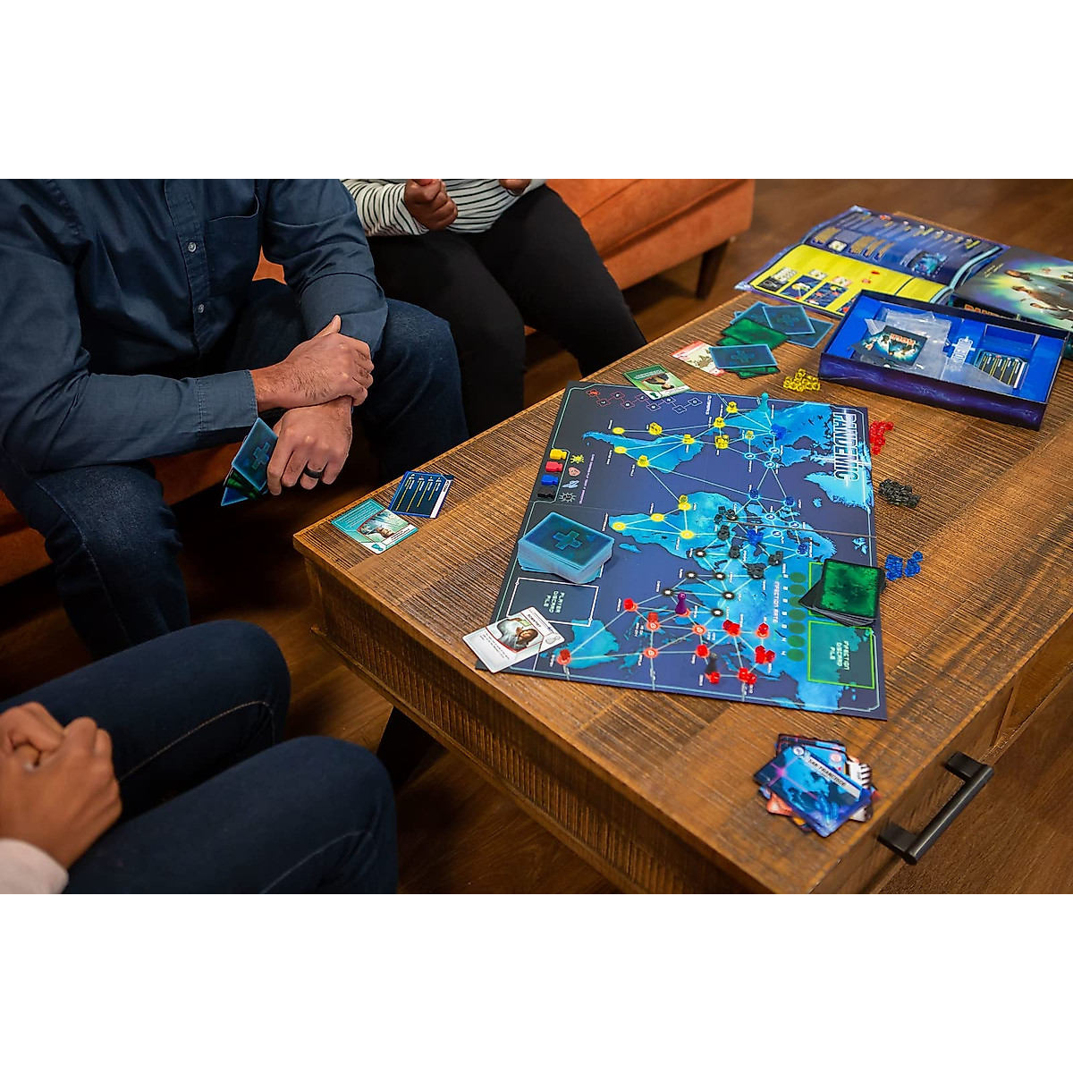 Pandemic Board Game (Base Game) | Cooperative Board Game for Adults and Family | Ages 8+ | 2 to 4 players | Average Playtime 45 minutes | Made by Z-Man Games