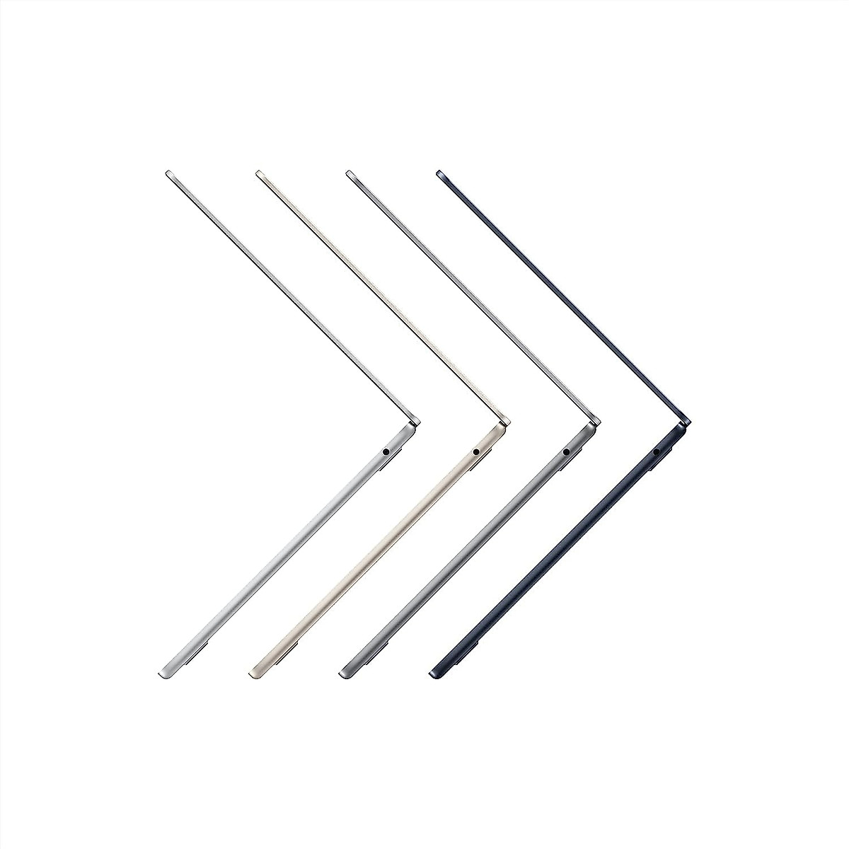 2022 Apple MacBook Air with Apple M2 Chip (13-inch, 8GB RAM, 1TB Storage) (QWERTY English) Space Gray (Renewed)