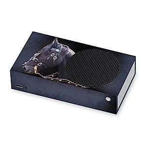 Head Case Designs Officially Licensed Simone Gatterwe Friesian Horse Art Mix Vinyl Sticker Gaming Skin Decal Cover Compatible With Xbox Series S Console