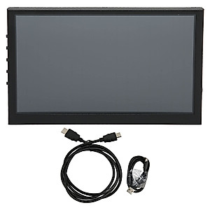 7 Inch IPS LCD Capacitive Touch Screen, Portable Small Monitor 1024 x 600 HDMI Display, 60Hz, 170° Full View,Compatible for Raspberry Pi 4 3 2 0 B A,for Windows 7 8 10
