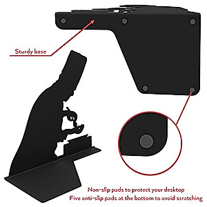 Unique Metal Decorative Bookends - Whimsical Hidden Book Ends for a Cool Book Holder Display - Cute Home Decor and Modern Gift Idea for Shelves Desk or Table (Cooking)