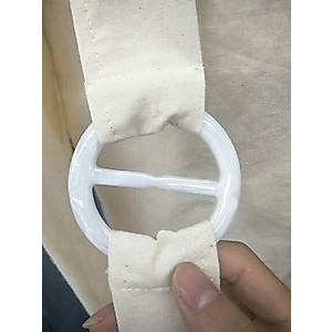 Plastic Round Shape Fashion Scarf Clip Ring - T-Shirt Clip Scarves Buckle Clothing Ring Wrap Holder (4 Colors)