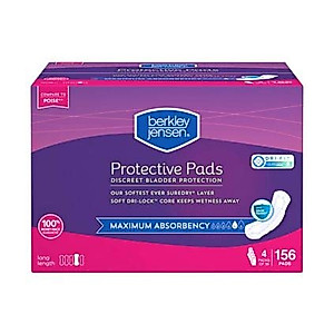 Maximum Absorbency Long Pads for Women, 156 ct.Q