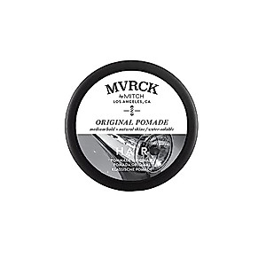 Paul Mitchell MVRCK by MITCH Original Pomade for Men, Medium Hold, Natural Shine Finish, Water-Soluble, For All Hair Types, 3 oz.