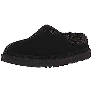 UGG mens Neuman Slipper, Black, 9 US