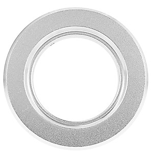 Baluue Bird Incubator Supplies Wooden Bird Nest Anti Bite Ring, ing Box Accessory, Birds Breeding Box Ring, Parrot Bird Hatchery Breeding Box Ring, 85mm (Silver)