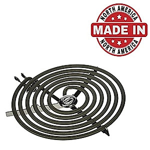 KITCHEN BASICS 101 WB30M1 WB30M2 Replacement Range Stove Top Surface Element Burner Kit for GE and Hotpoint, 4 Pack Includes 2 WB30M1 (6") and 2 WB30M2 (8"), 2912, 340523, 243867, WB30M0001