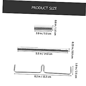 ULTECHNOVO 1 Set Popcorn Stirring Mixer Popcorn Popcorn Stirring Rods Replacement Iron Popcorn Stirring Rods