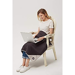 Radia Smart® Grey Cotton Blanket | EMF Protection, Anti-Radiation