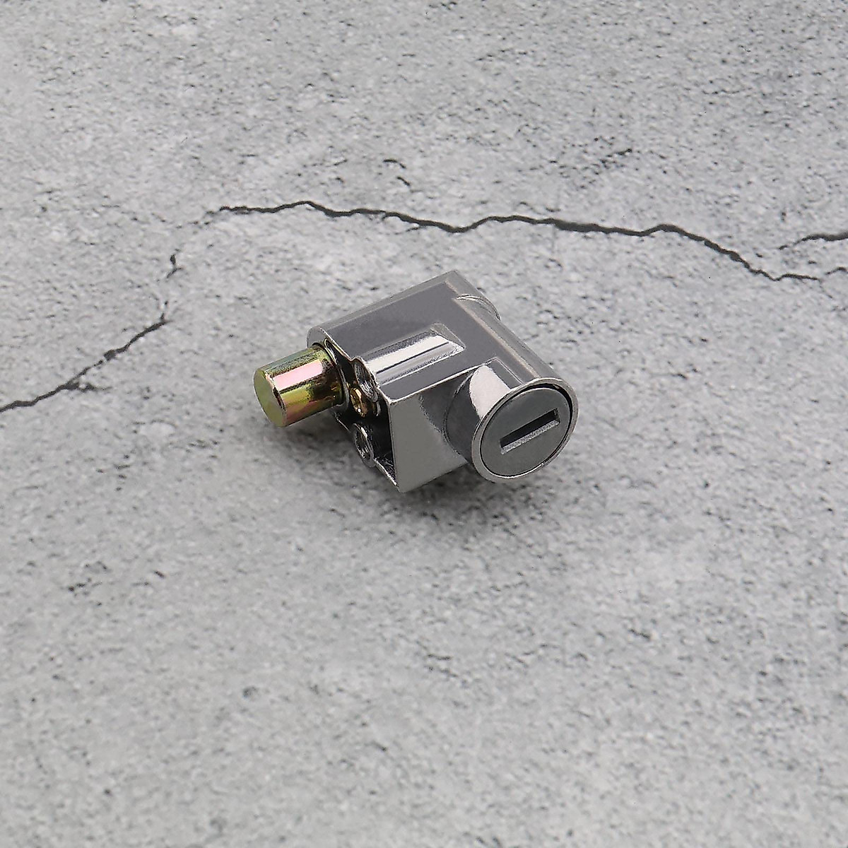 Create idea 2pcs Battery Cylinder Lock Ignition Switch Anti-Theft Safety Lock for Motorcycle Electric Bike Scooter E-Bike with 4 Keys Light Weight