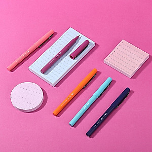 Mr. Pen Sticky Note Gift Box - 305 Pcs, Pastel Colors - Round, Square & Mini List Sticky Notes