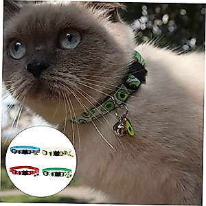 Mipcase 4pcs Pet Fruit Collar Small Cat Collar Cat Collars Personalized Small Puppy Collar Dog Collar Quick Release Buckle Pet Party Decor Favor Breakaway Cat Collar Cat Supplies Separate