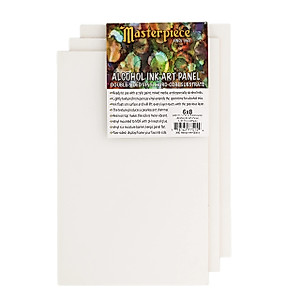 Masterpiece Alcohol Ink Panels, 6x8 inches, 3-Pack (HAI06083)