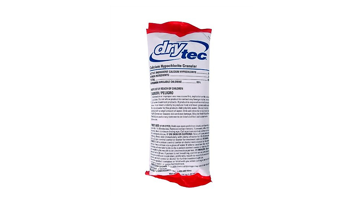 DryTec Pool Chlorine Shock Treatment - Kill Algae, Clear Water