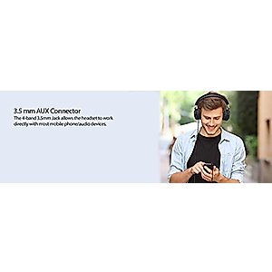 Bluetooth Active Noise Cancellation Headphone with Build in Microphone