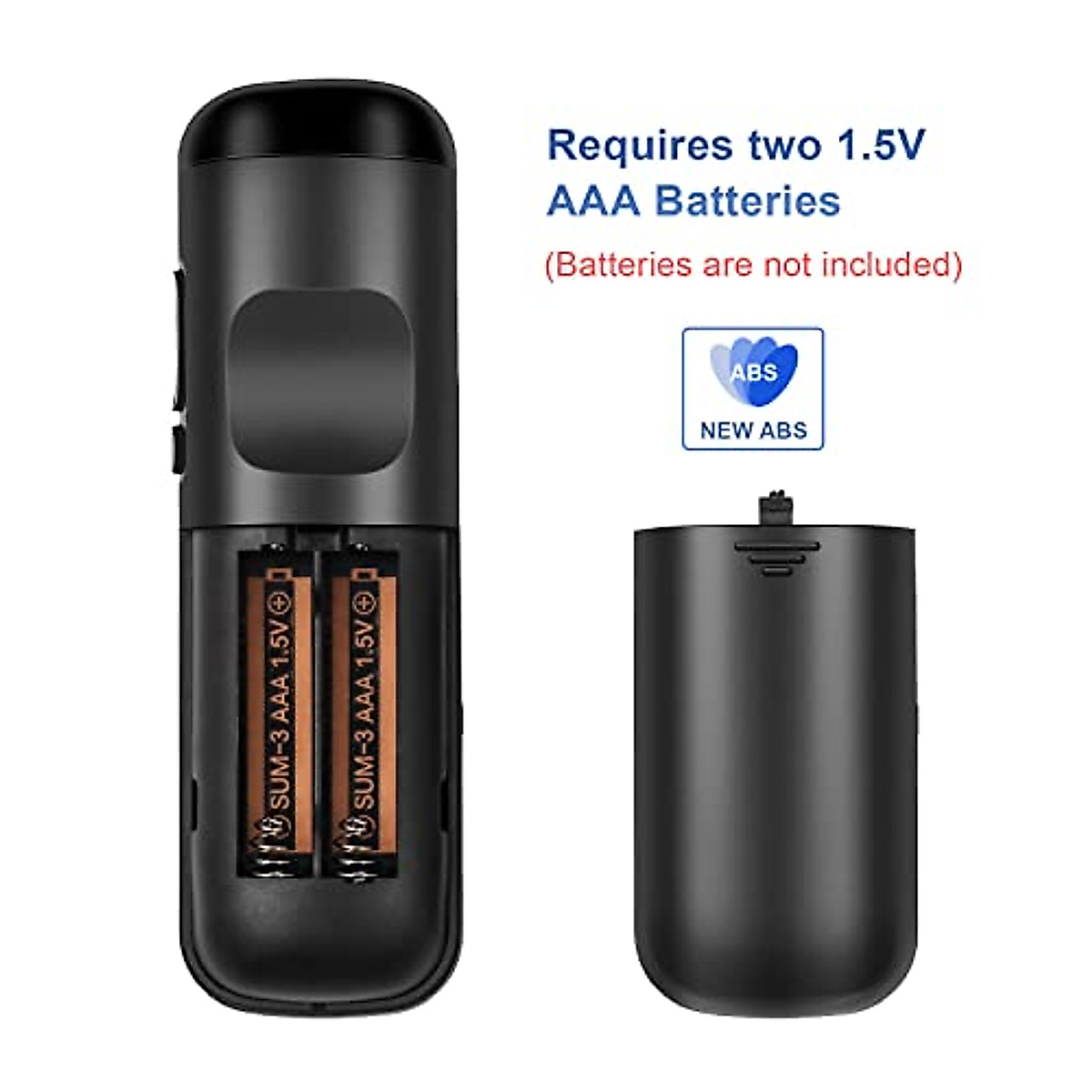 【Pack of 2】Replacement Remote for Roku TV, Compatible with Hisense Roku/TCL Roku/Onn Roku/Philips Roku/Insignia Roku/Sharp Roku TV, Remote with Netflix, Disney, Hulu, VUDU(Not for Roku Stick and Box)