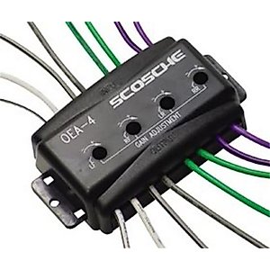 Scosche Oea4 4-Channel Adjustable Factory Amplifier Interface