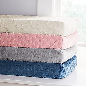 Levtex Baby - Giraffe Diaper Changing Pad Cover - Fits Most Standard Changing Pads - Giraffe - Cream - Nursery Accessories - Plush