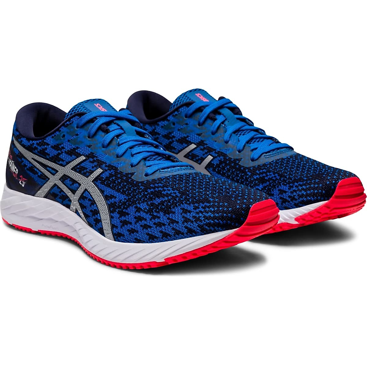 ASICS Women's Gel-DS Trainer 25 Running Shoes, 8.5, Electric Blue/Pure Silver