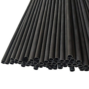 ZSHJGJR 30 Inch Pure Carbon Arrow Shaft 340 400 500 600 Spine Carbon Bare Shaft Tube ID 6.2mm for DIY Archery 6/12/24pcs (Spine 400, 12)