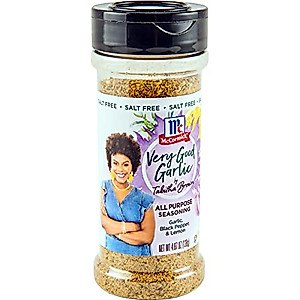 McCormick Very Good Garlic All Purpose Seasoning by Tabitha Brown, 4.87 oz