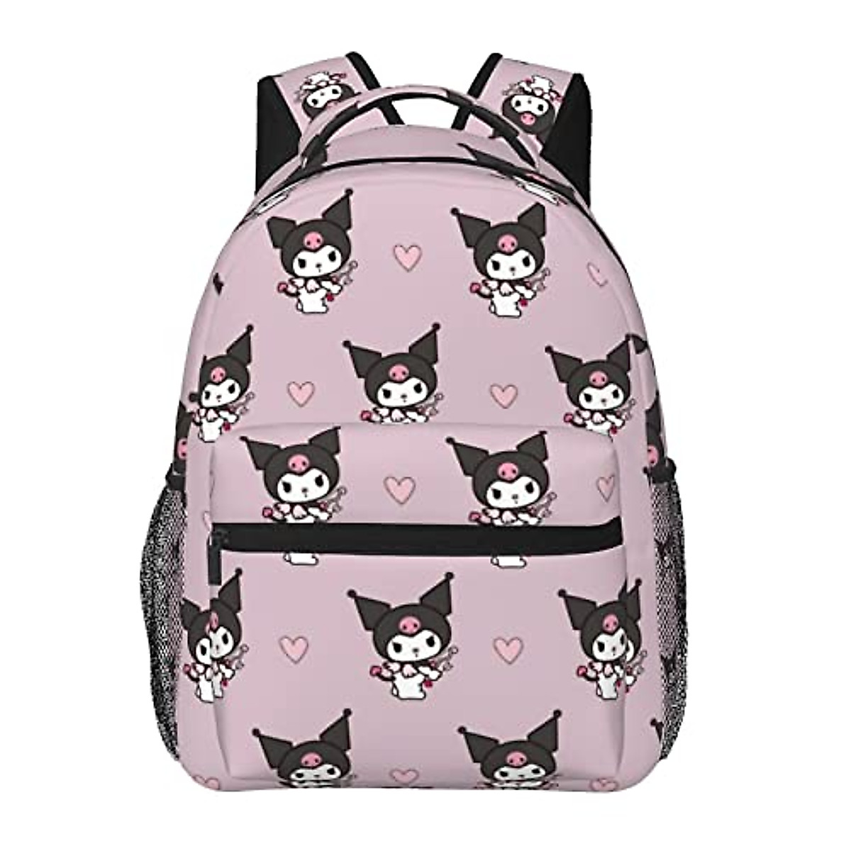Zqiyhre Kuro Backpack Print Cartoon Small Laptop Backpack School Backpack for Teens