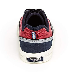 OshKosh B'Gosh Boy's Ealing Sneaker, Burgundy, 8 Toddler