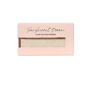 DEALPLUSDEAL Beauty Creations Loose Setting Powder Minimizes Pores and Fine Lines Matte Finish Natural Face Makeup Translucent Dream