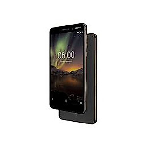 Nokia 6.1 (2018) - Android 9.0 Pie - 32 GB - Dual SIM Unlocked Smartphone (AT&T/T-Mobile/MetroPCS/Cricket/H2O) - 5.5" Screen - Black - U.S. Warranty