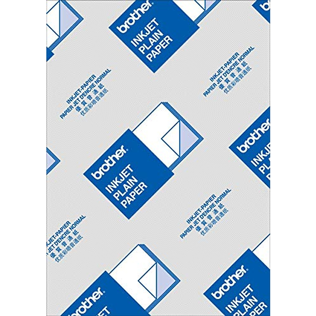 Brother BP60PA3 Inkjet Paper, A3, Plain, 297mm (W) x 420 mm (L), 250 Sheets, Brother Genuine Supplies, White