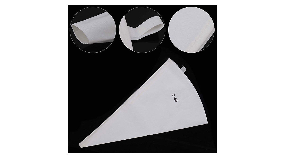 Reusable Pastry Piping Bags - 3-Pack Canvas Cake Decorating