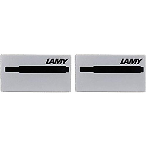Lamy T10 Cube Ink Cartridge Blue 5 Black