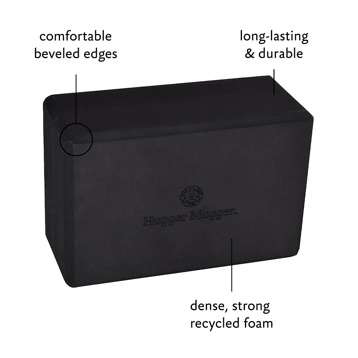 Hugger Mugger Yoga Recycled Foam Urban Block