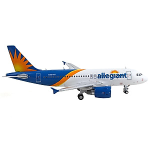 GeminiJets GJAAY2131 Allegiant Air Airbus A319 N321NV; Scale 1:400