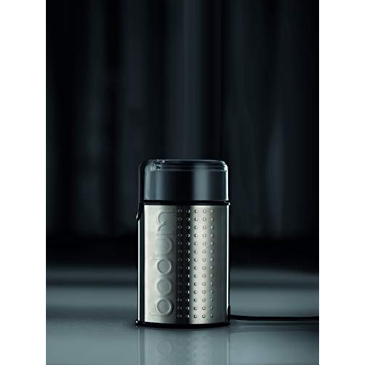 Bodum Bistro Electric Blade Coffee Grinder, Brushed Stainless Steel