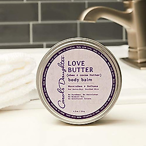 Carol’s Daughter Nourishing Love Butter Body Balm with Shea Butter and Cocoa Butter for Extra Dry Parched Skin and No Parabens, 4 oz
