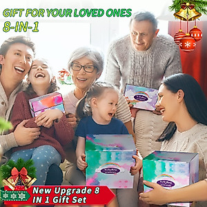 Bath Bombs Gift Set - 48 Organic Bath Bombs with All Natural Essential Oils, Shea Butter to Moisturize Skin & Stress Relief, Christmas Gifts for Women Mom, Stocking Stuffers for Adults Kids Girls