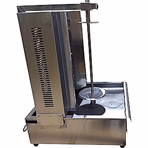 Commercial Automatic Shawarma Machine-Trompo Tacos Pastor-3 Burner Spinning Vertical Broiler Propane Grill