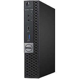 Dell Optiplex 7050 Micro Desktop PC, Intel Core i7-6700T, 16GB RAM, 512GB SSD, WiFi, Win10Pro (Renewed)