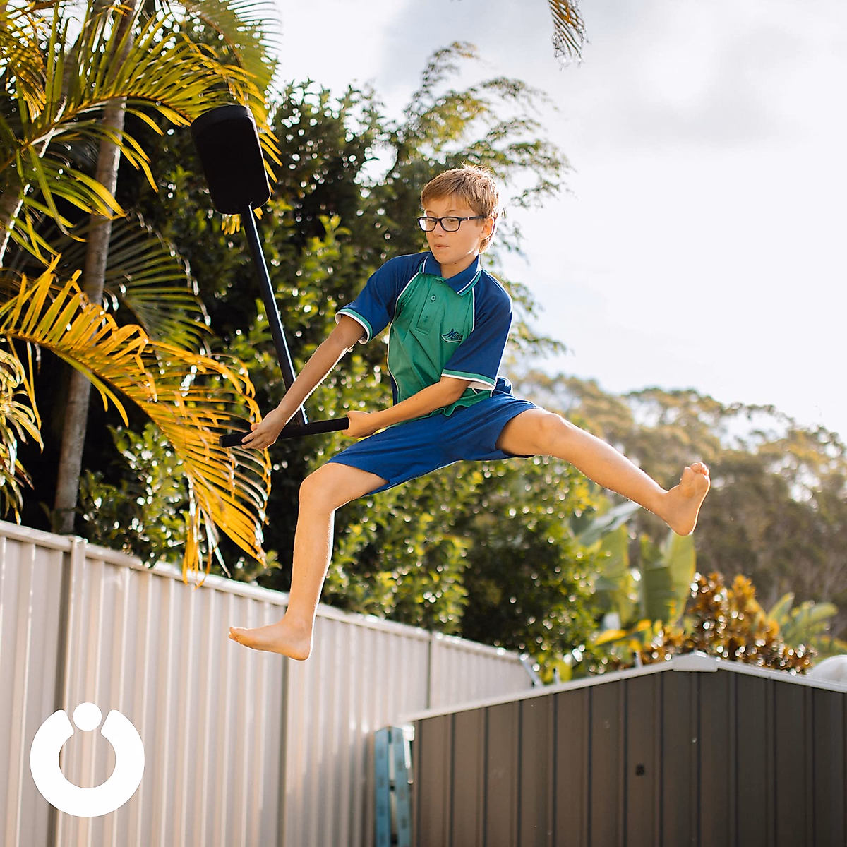 Trampoline Professional Scooter - Pro Scooters - Stunt Scooters for Kids, Teens - Quality Foam Scooter Deck, Pro Scooter Bars - Super Lightweight - Ready 2 Ride Trick Scooter…