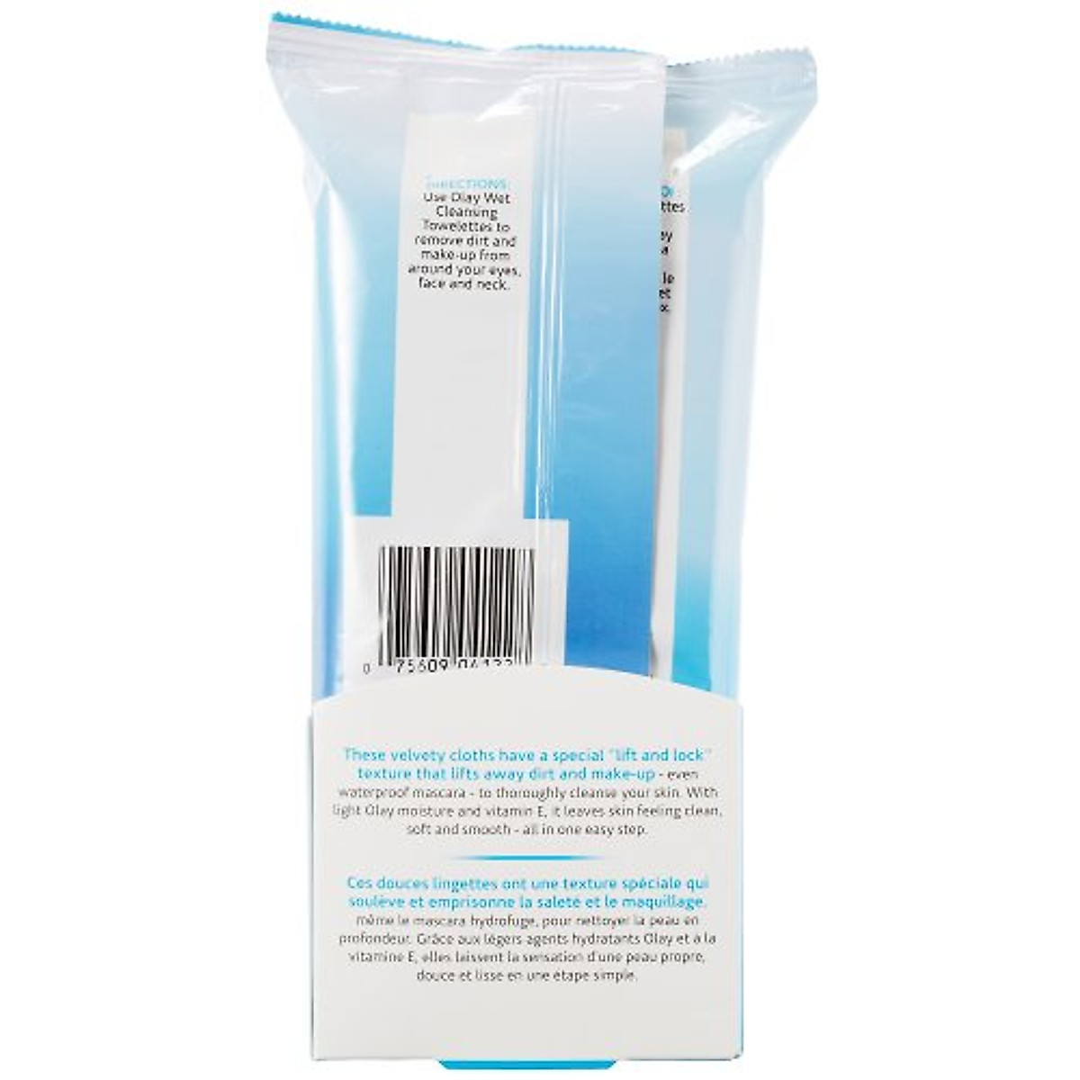 Olay Normal Wet Cleansing Cloths, 30-Count (Pack of 2)